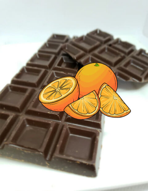 Orange U Glad Chocolate Bar | Finger Lakes Chocolates