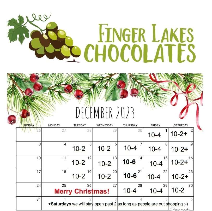 Finger Lakes Chocolates | The Finest Chocolates and Gifts in the Region